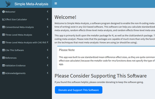 Simple Meta-Analysis Software – Learn Meta-Analysis LLC